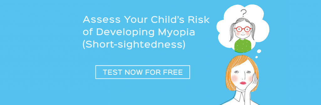 myopia care ☆ test the risk of myopia of your kids for free